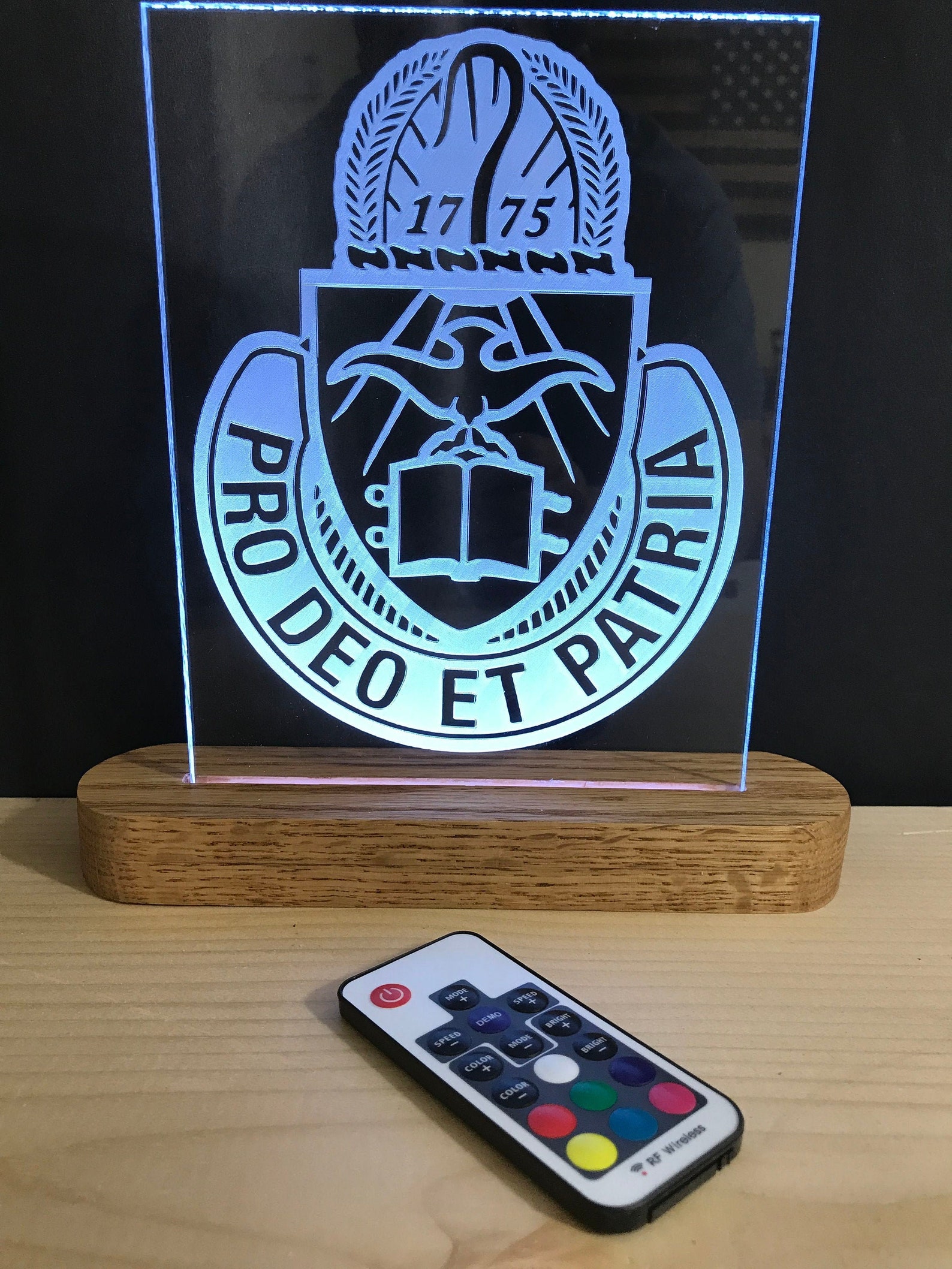 US Army Chaplain’s Corps Regimental Insignia Lighted Plaque. - Etsy
