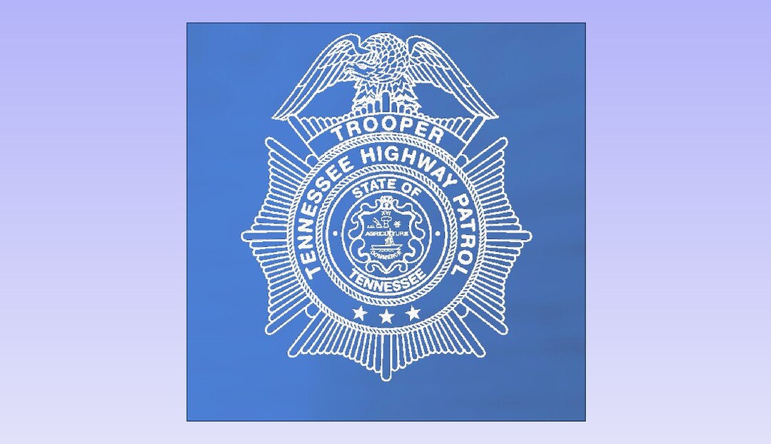 Tennessee Highway Patrol Police Badge Acrylic Lighted Plaque. - Etsy