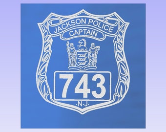 Jtpd Police Badge - Etsy