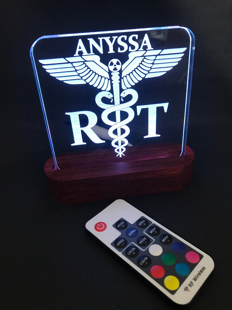 Radiologic Technologist RT Acrylic Lighted Plaque, Radiologic ...