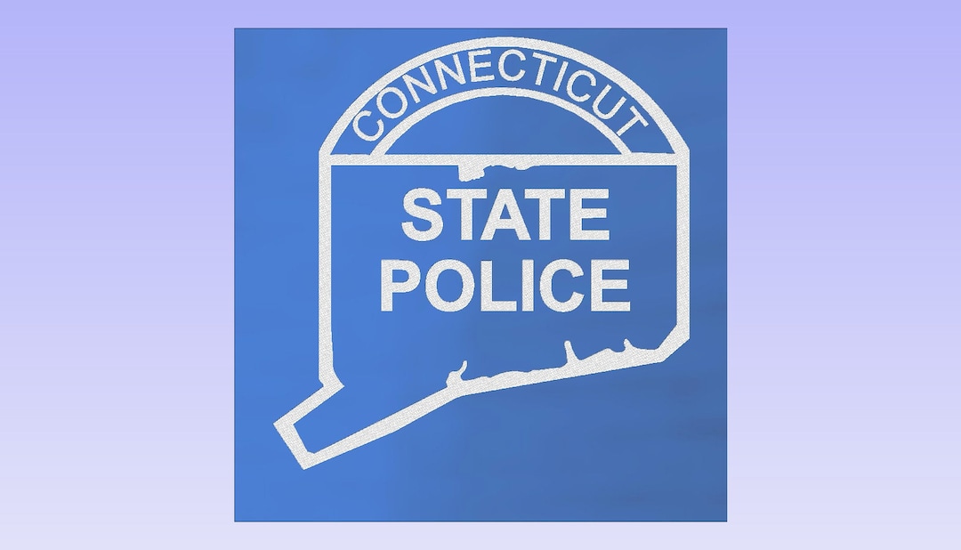 1970s Connecticut State Police Patch Shoulder Patch Acrylic Lighted ...