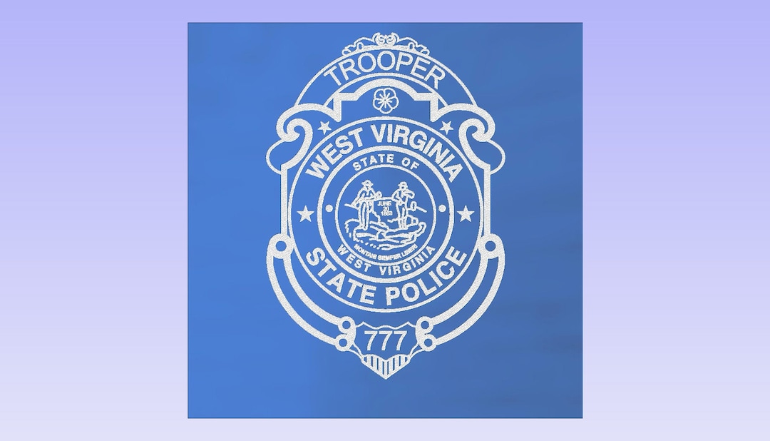 West Virginia State Police Badge Acrylic Lighted Plaque. - Etsy