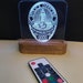 LAPD Badge Acrylic Lighted Plaque. Police Badge, Personalized Los ...