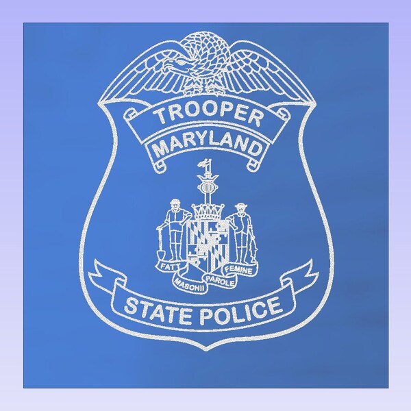 Maryland State Police Svg - Etsy