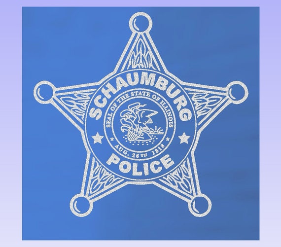 Illinois State Police Acrylic lighted plaque Police Gift Police Badge ...