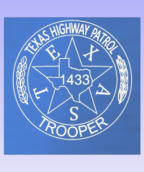 Texas Highway Patrol State Trooper Sergeant Lighted Plaque - Etsy