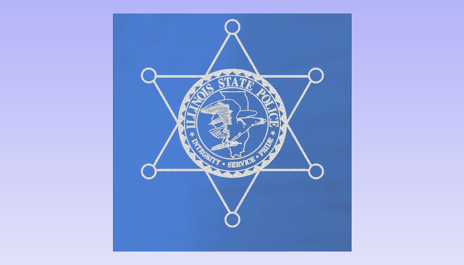 Illinois State Police Acrylic Lighted Plaque. Police Badge - Etsy