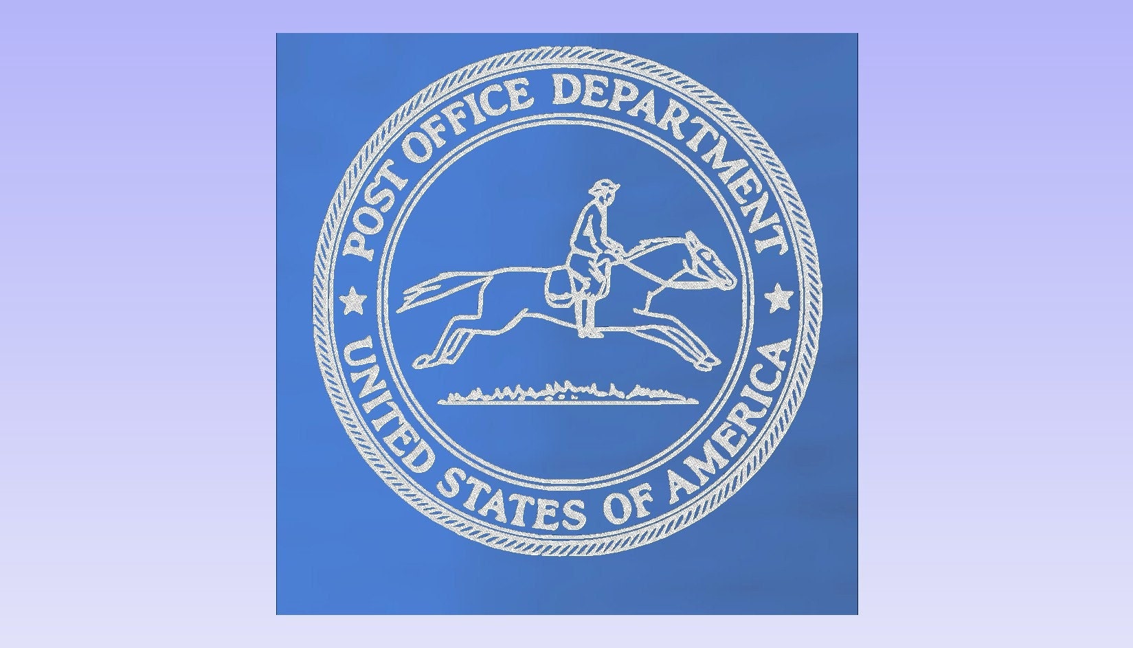 USPS Vintage Seal Post Office Department United States Postal - Etsy