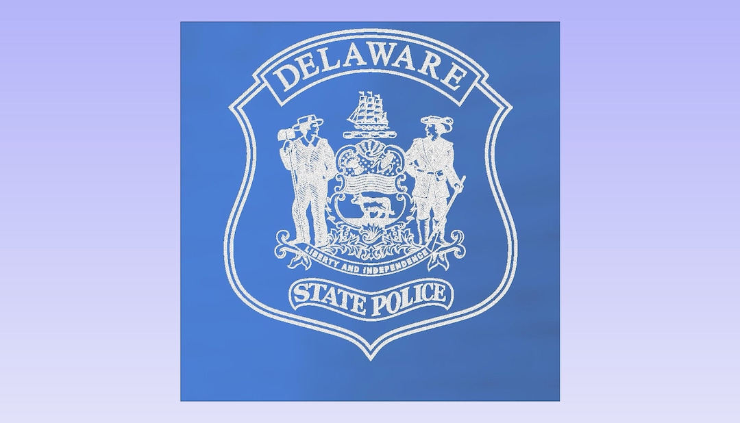 Delaware State Police Badge Acrylic Lighted Plaque. - Etsy