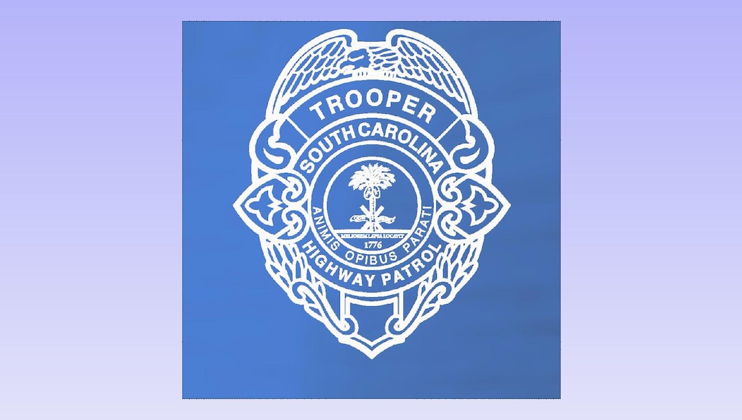 South Carolina Highway Patrol Badge Acrylic Lighted Plaque. Police ...