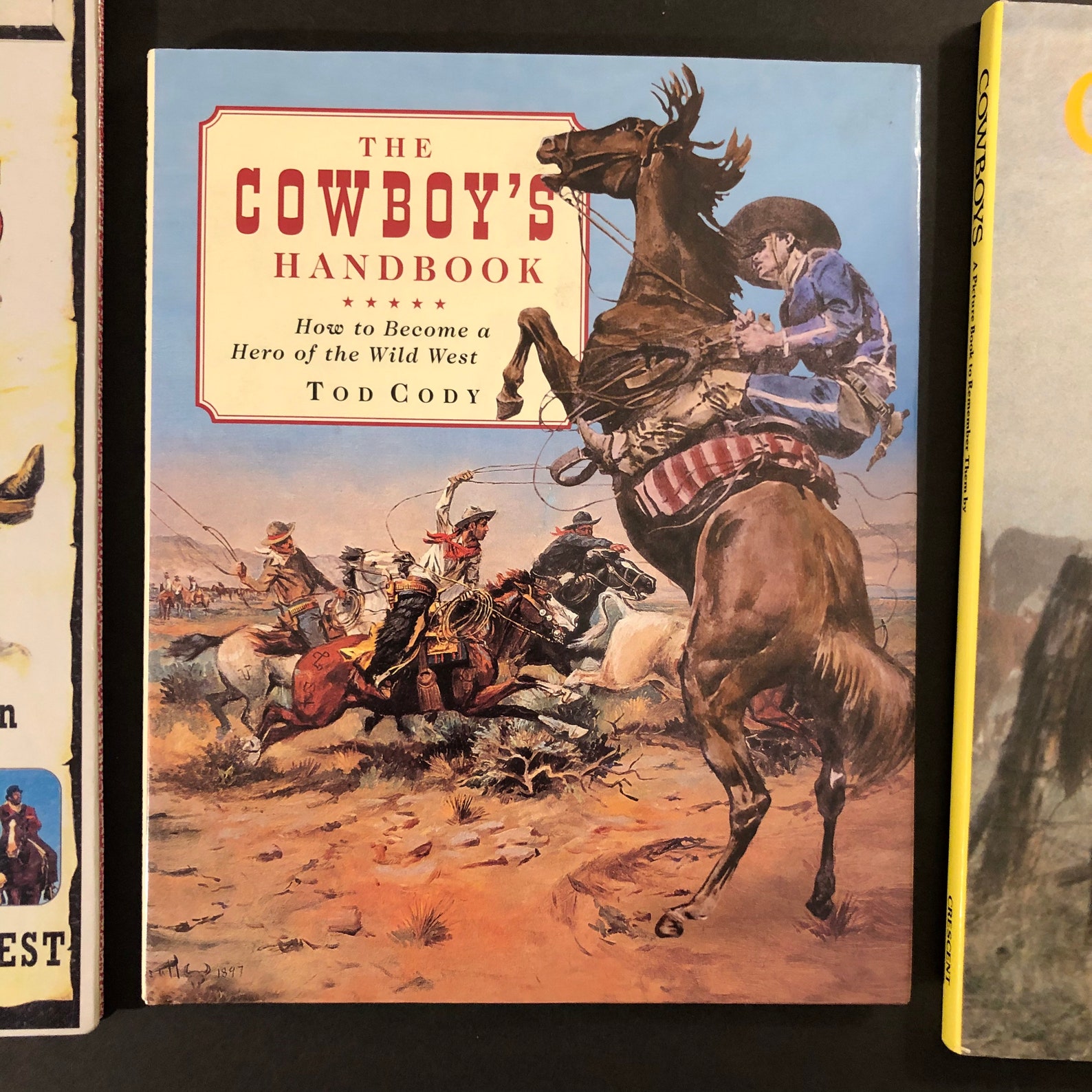 Cowboy Book Lot of 3 The Cowboys Handbook Fact Or Fiction | Etsy