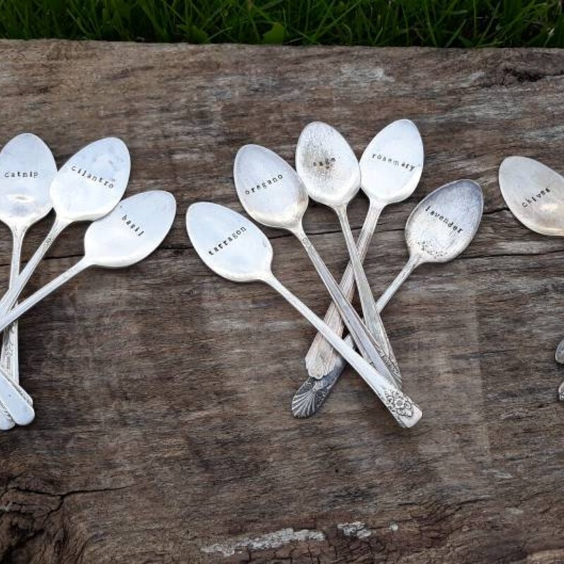 Stamped Spoons - Etsy