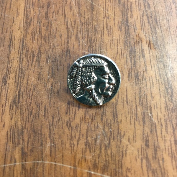 Indian Head Button - Etsy