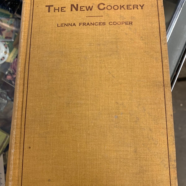 Antique Cookbook - Etsy