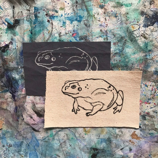 Block Print Patch - Etsy