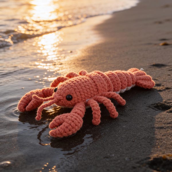Plush Crawfish - Etsy