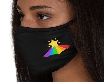 Gay Pride Mask LGBT LGBTQ Pride Flag Mask Gay Pride Month | Etsy