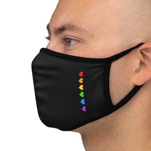Gay Pride Mask LGBT LGBTQ Pride Flag Mask Gay Pride Month Mask Rainbow ...