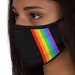 Gay Pride Mask LGBT LGBTQ Pride Flag Mask Gay Pride Month Mask Rainbow ...