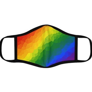 Gay Pride Mask LGBT LGBTQ Pride Flag Mask Gay Pride Month Mask Rainbow ...