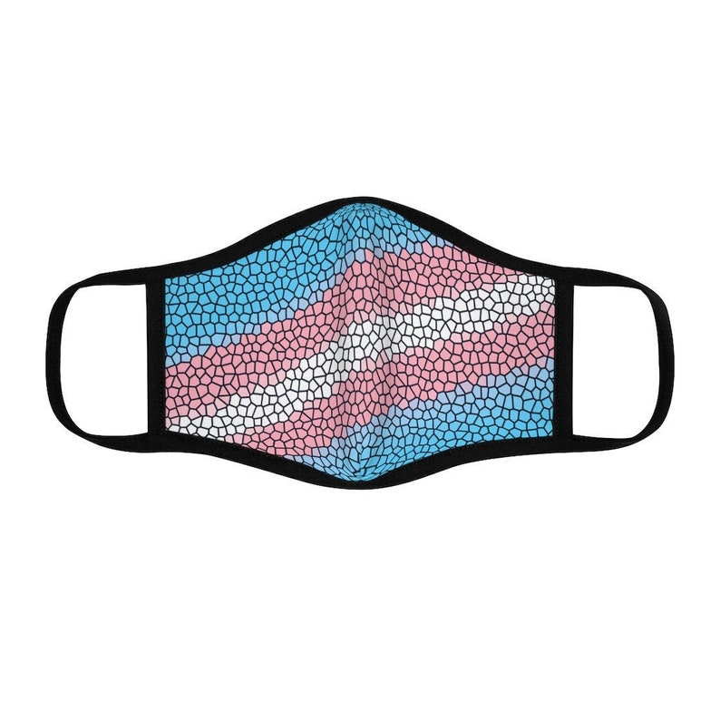 Transgender Mask Trans Pride Flag Mask Transgender Pride - Etsy