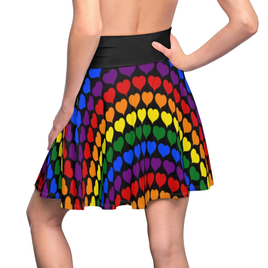 Gay Pride Skater Skirt Rainbow Pride Skirt Pride Month | Etsy