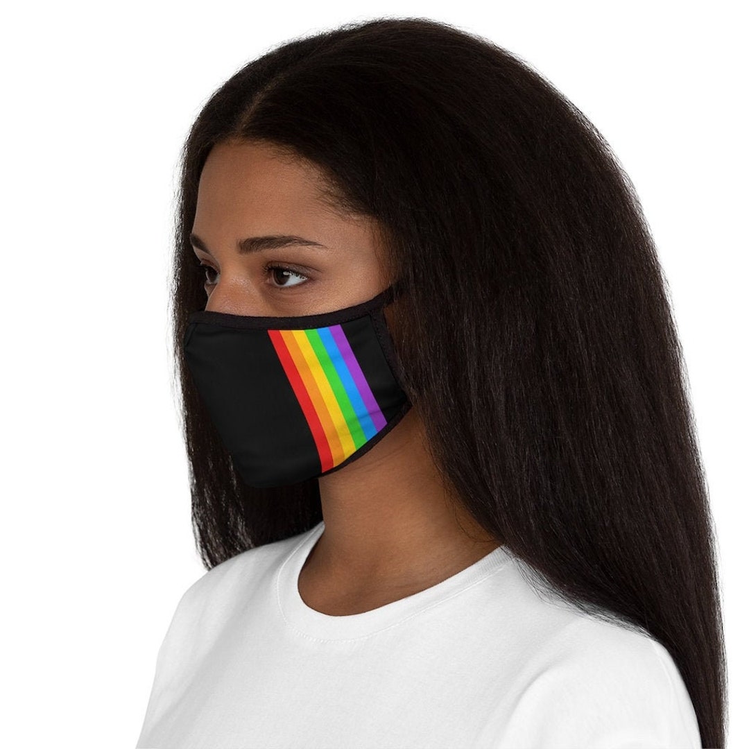 Gay Pride Mask LGBT LGBTQ Pride Flag Mask Gay Pride Month Mask Rainbow ...