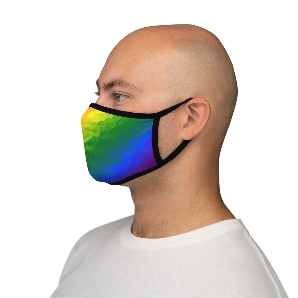 Gay Pride Mask LGBT LGBTQ Pride Flag Mask Gay Pride Month | Etsy