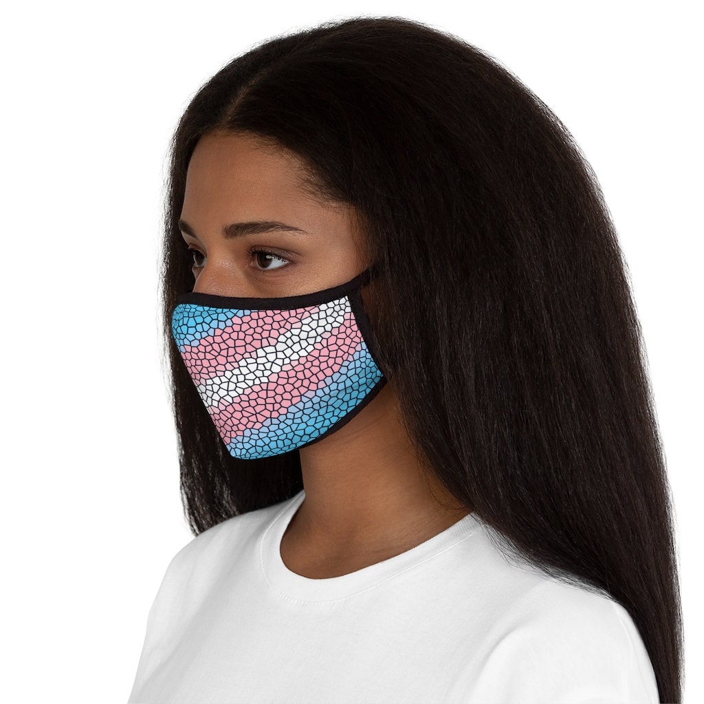 Transgender Mask Trans Pride Flag Mask Transgender Pride - Etsy