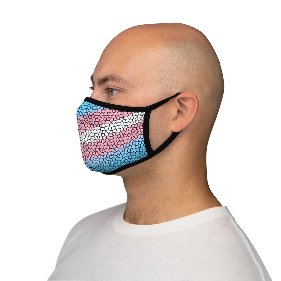 Transgender Mask Trans Pride Flag Mask Transgender Pride - Etsy