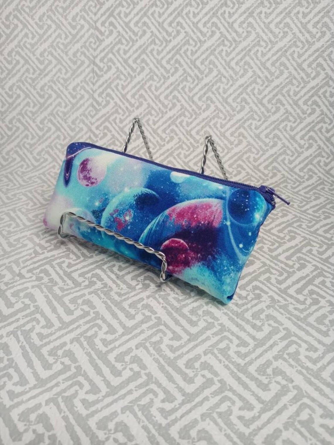 Galaxy Pipe Pouch Padded Pouch Case Glass Pipe Case Pipe - Etsy
