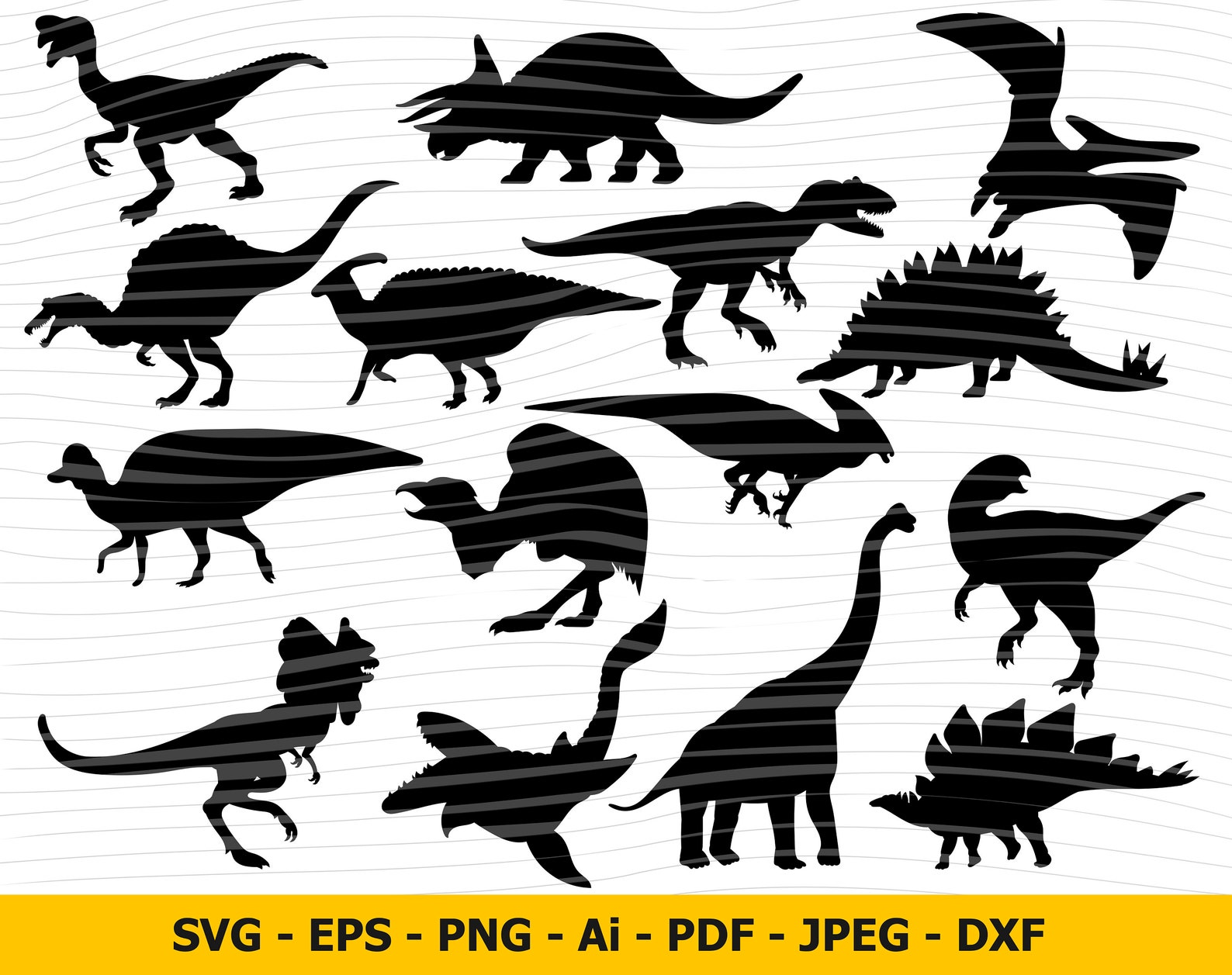 Dinosaurs Svg, Dinosaurs Cricut, Dinosaur Dxf, Animal Svg, Dinosaurs ...