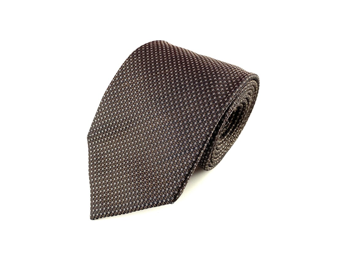 Hugo Boss Silk Tie Vintage Men's Gray/brown Necktie Retro Cravate - Etsy
