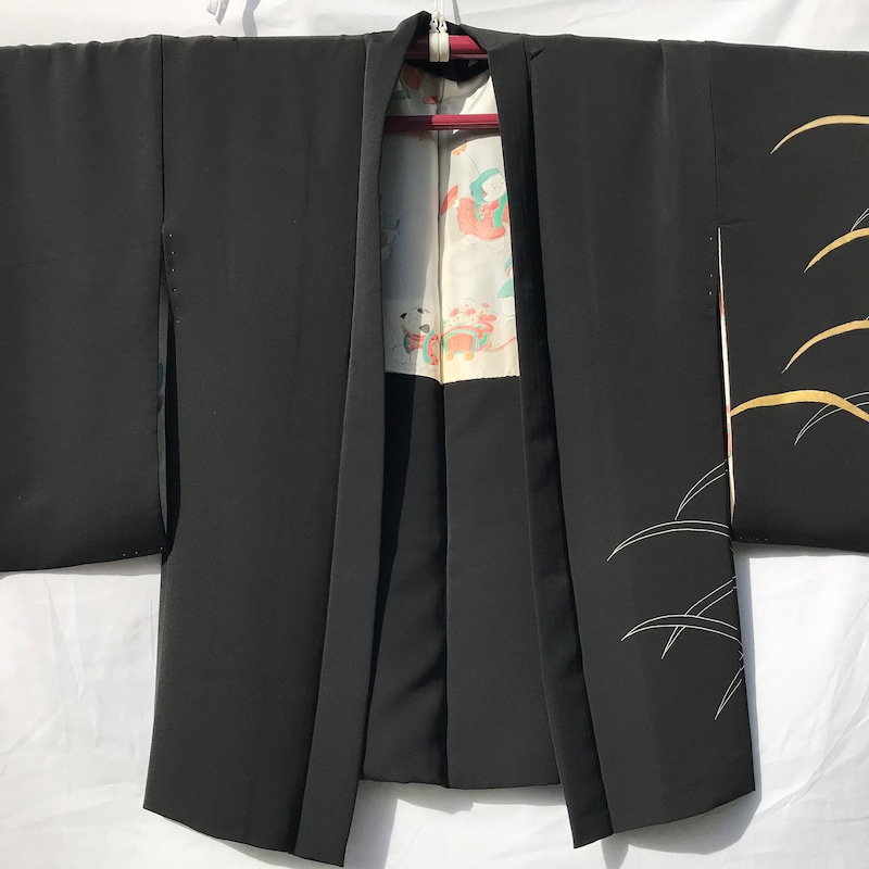 Black Haori - Etsy