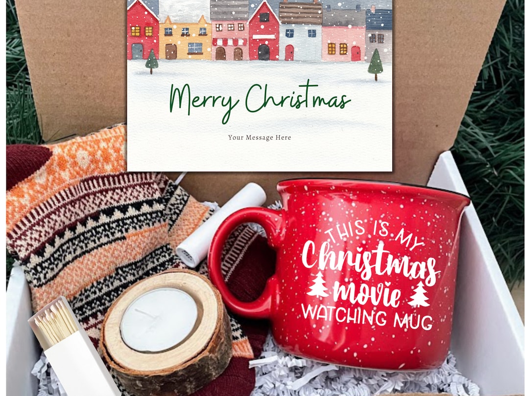 Cozy Christmas Gift, Christmas Gift Box for Her, Christmas Gift Set for ...