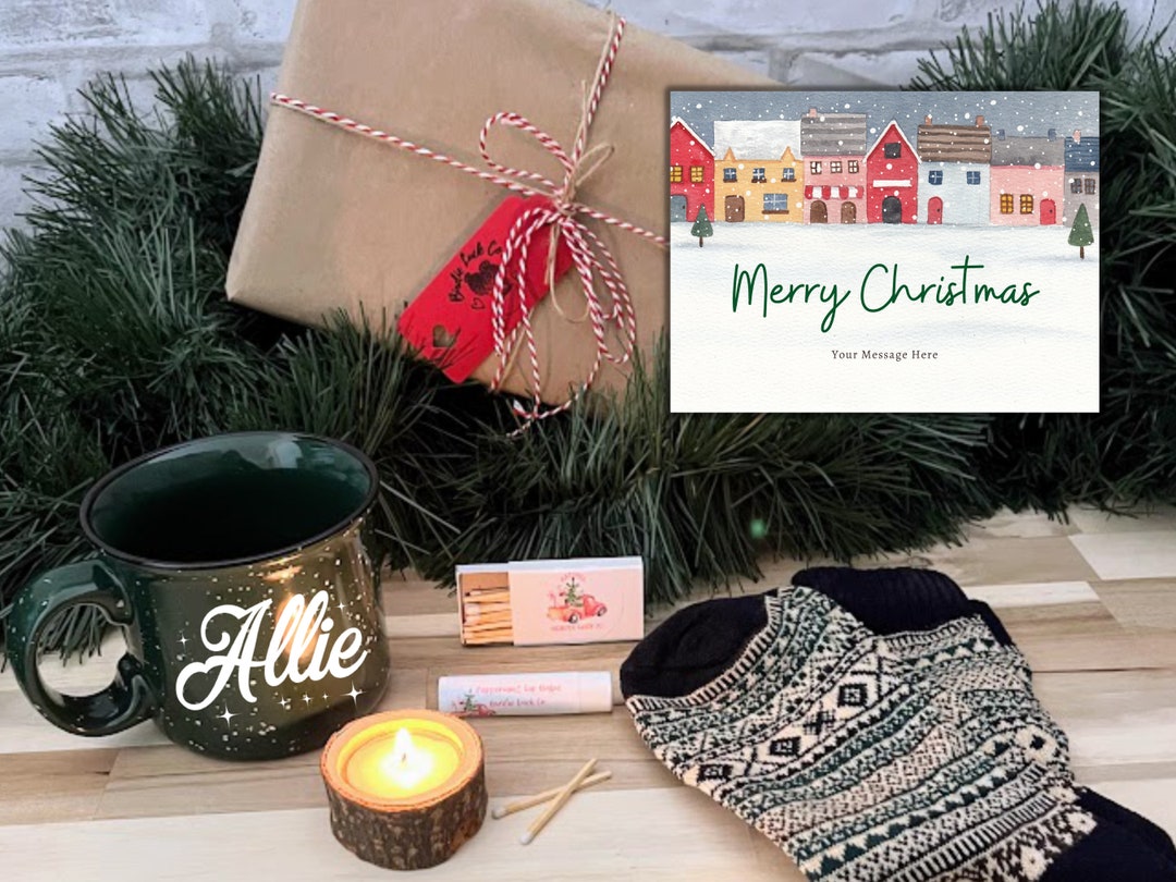 Cozy Christmas Gift, Christmas Gift Box for Her, Christmas Gift Set for ...