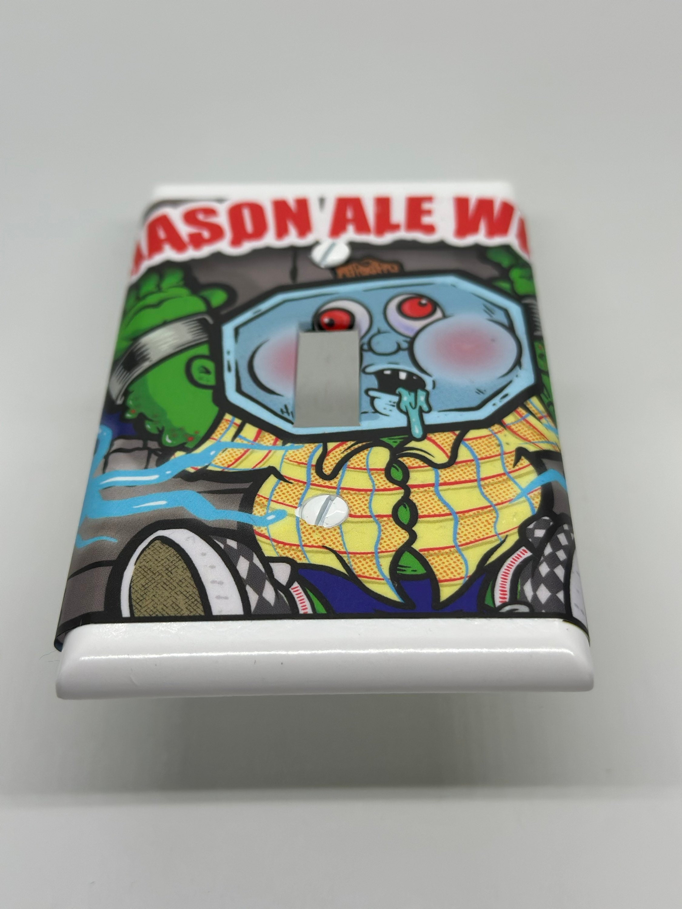 Mason Ale Works Garbage Pail Kids Zombie Single Light Switch ...