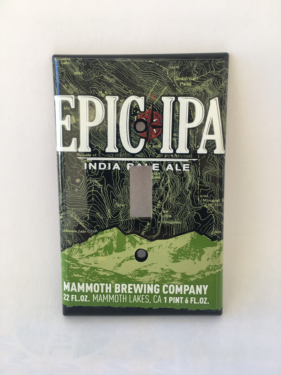 Mammoth Brewing Epic IPA Beer Label Light Switch Plate - Etsy