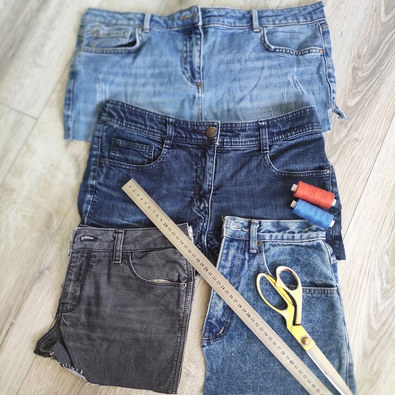 Repurposed Jeans - Etsy