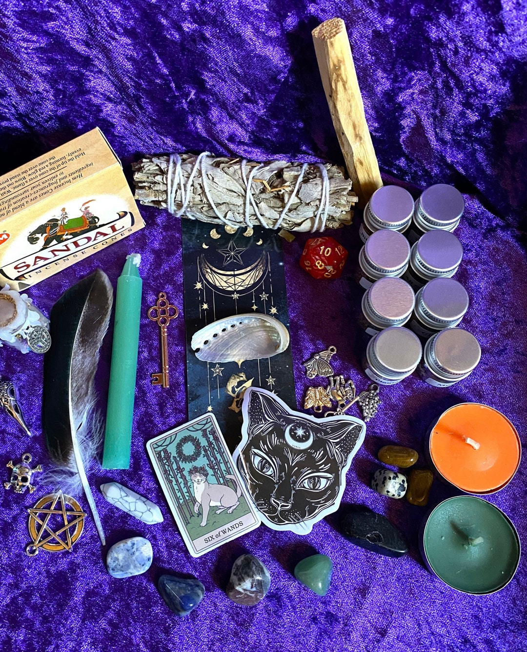 Witchcraft Kit Medium 35+ Items, Witchcraft Supplies, Wicca Supplies ...
