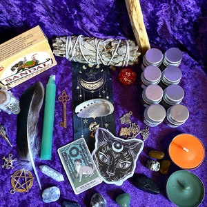 Witchcraft Kit Medium 35+ Items, Witchcraft Supplies, Wicca Supplies ...
