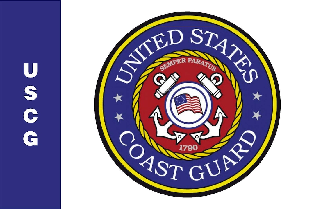 USCG Blue Sticker/decal - Etsy