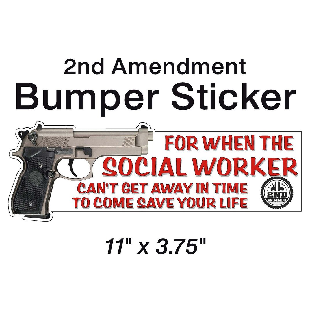 2nd Amendment Bumper Sticker - Etsy