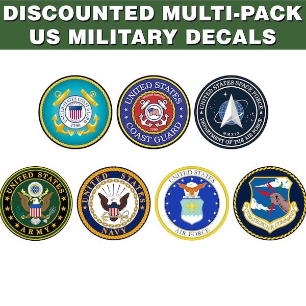 Military Decal - Etsy