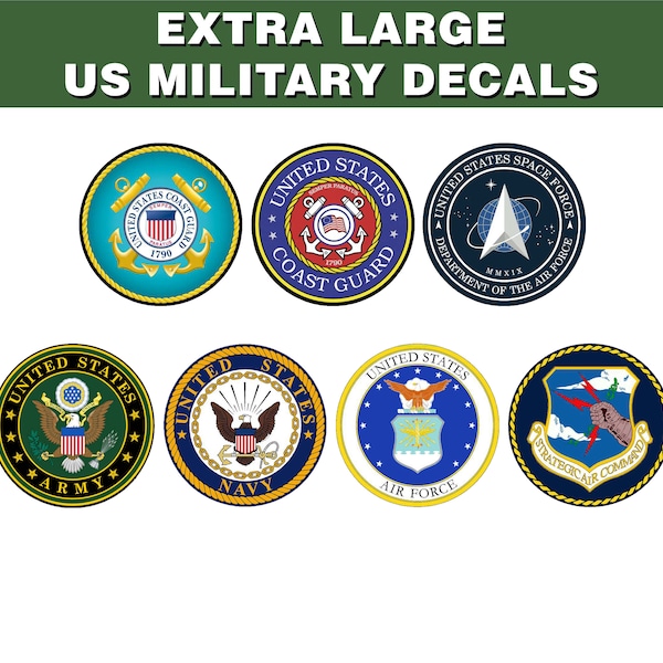 Military Decal - Etsy