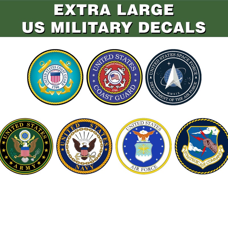 Military Decal - Etsy