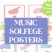 Solfege Posters Solfege Hand Signs Music Class Poster Music Teacher ...