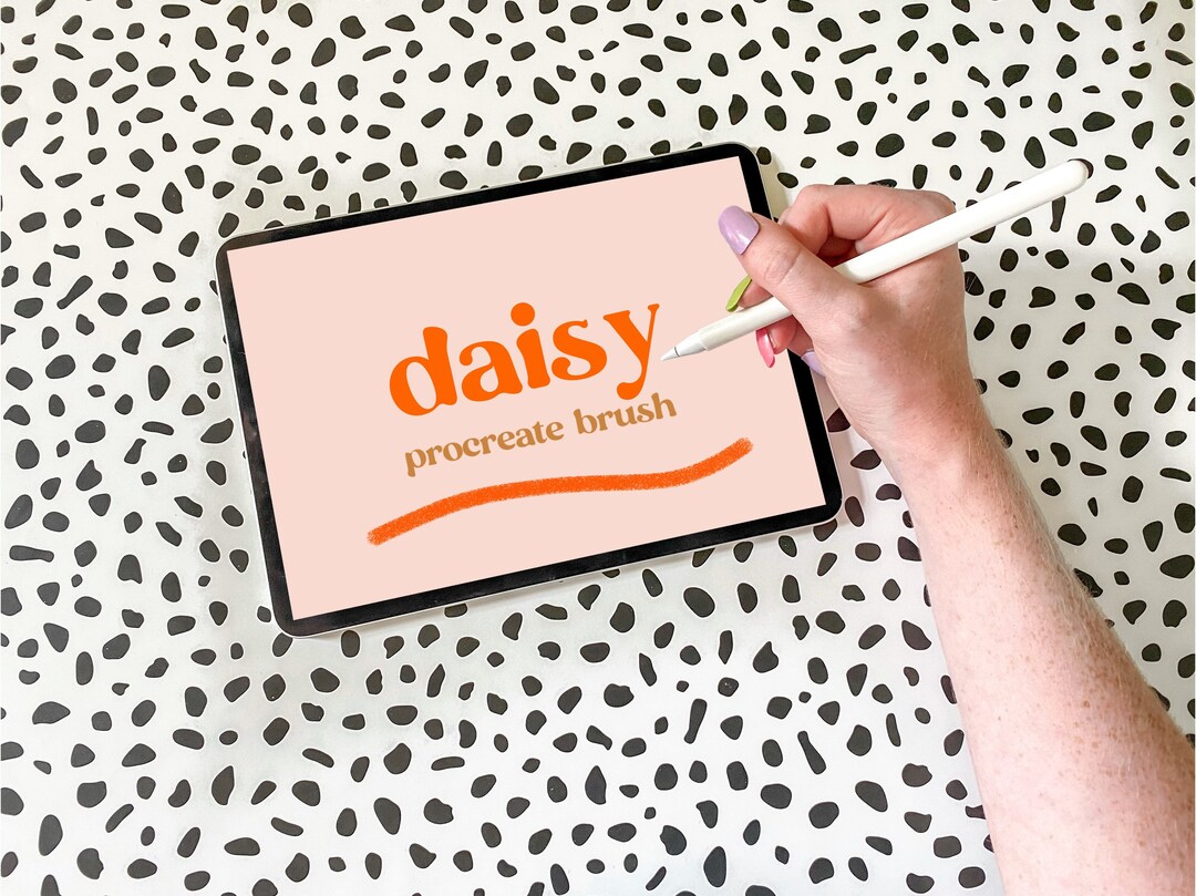 Daisy Procreate Brush | Procreate Brush | Brush for Procreate ...