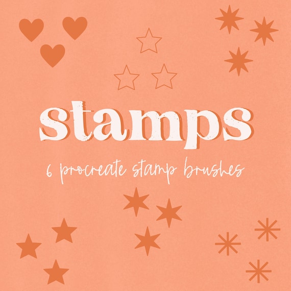 Procreate Stamps Procreate Stamp Brush Stamp for Procreate | Etsy