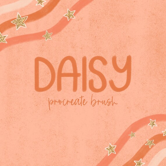 Daisy Procreate Brush Procreate Brush Brush for Procreate | Etsy